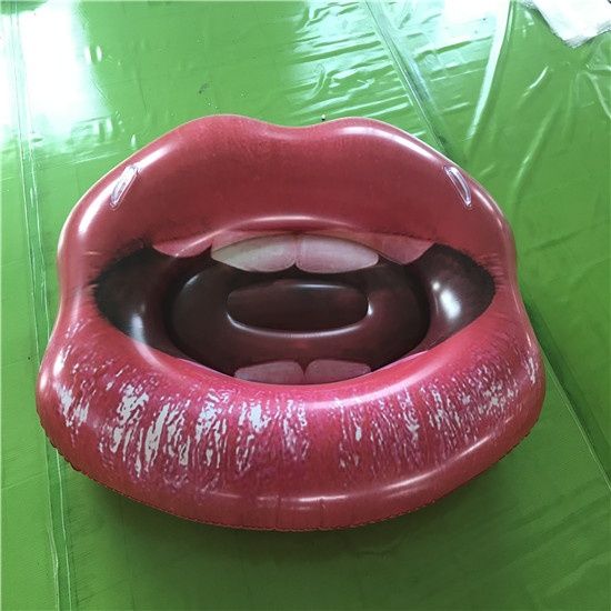 New Arrival toy with inflatable Red Lip Style Float toy for kids Summer ...