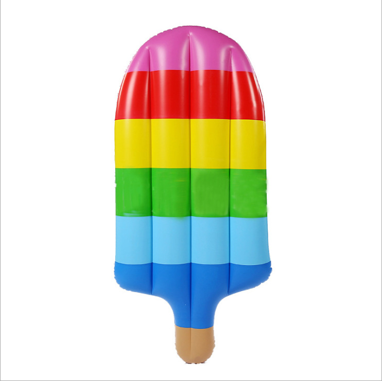 Inflatable popsicle swimming pool floating colorful summer water toys ...