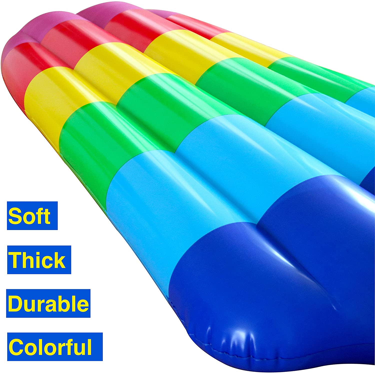 Inflatable popsicle swimming pool floating colorful summer water toys ...