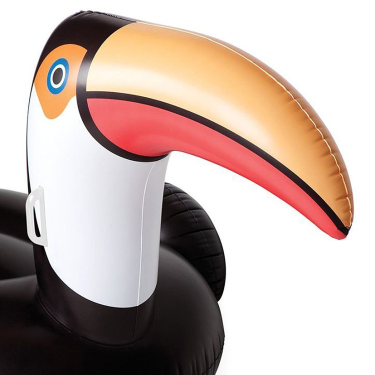 Inflatable woodpecker floating row PVC inflatable toucan floating row ...