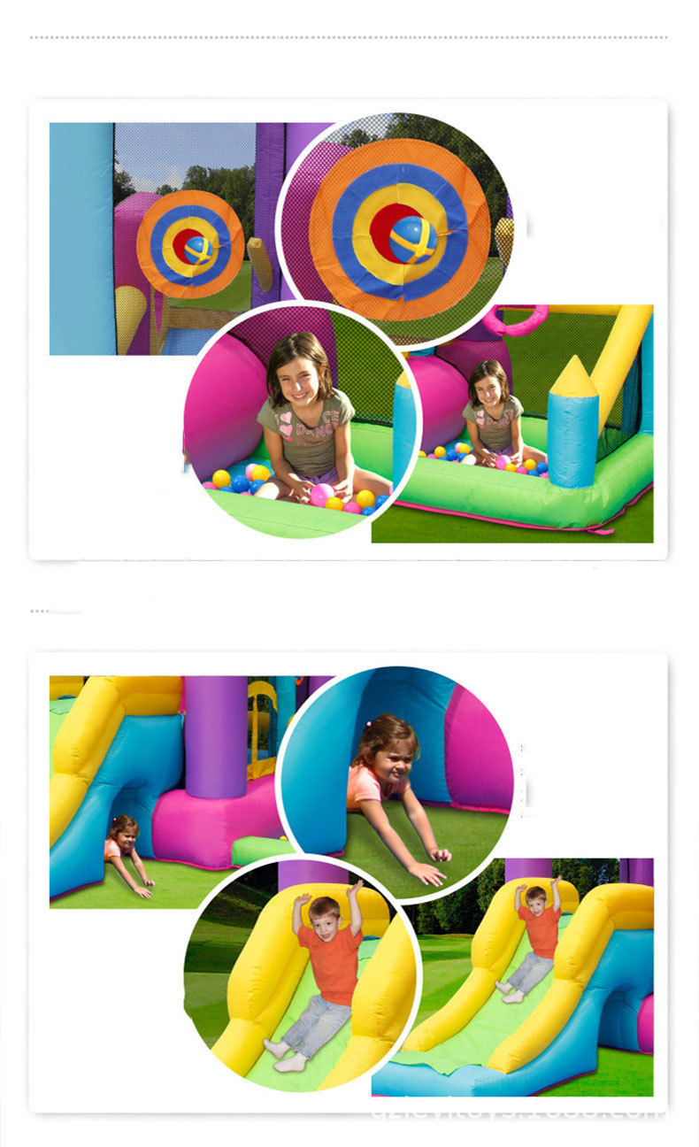 The kangaroo jump bed bounce castles outdoor home square jumping bed ...