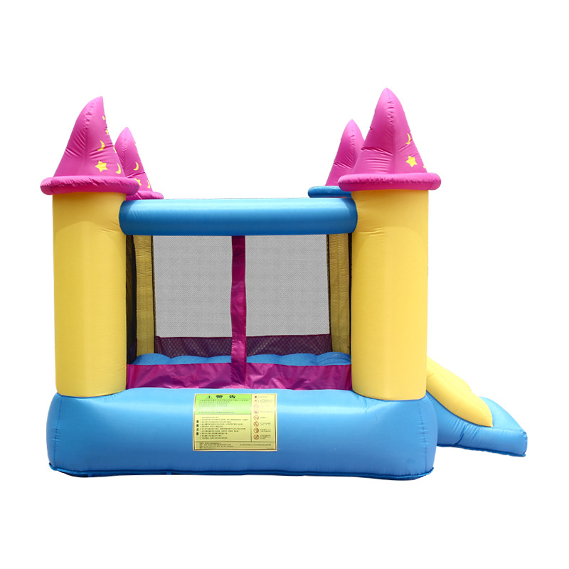 Children's inflatable castle air cushion trampoline kids home ...