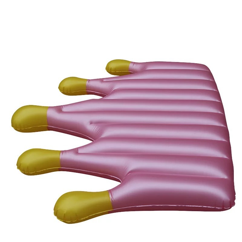 Pool Floats Inflatable Rafts Inflatable Pink Crown Outdoor Water Lounge ...